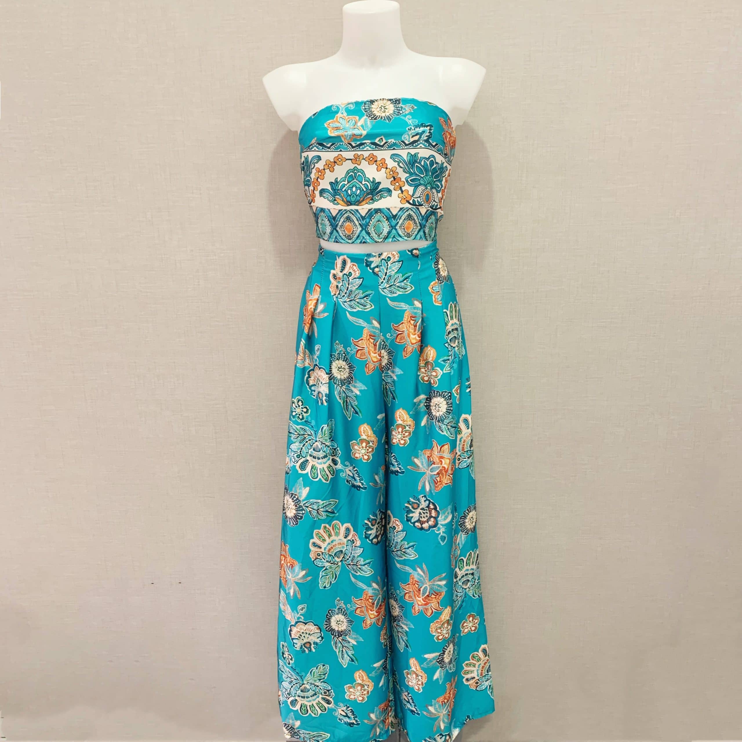 CONJUNTO 8457 TURQUESA – Fashion Mileniu